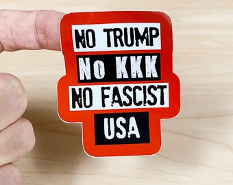 Anti Maga Sticker - Etsy