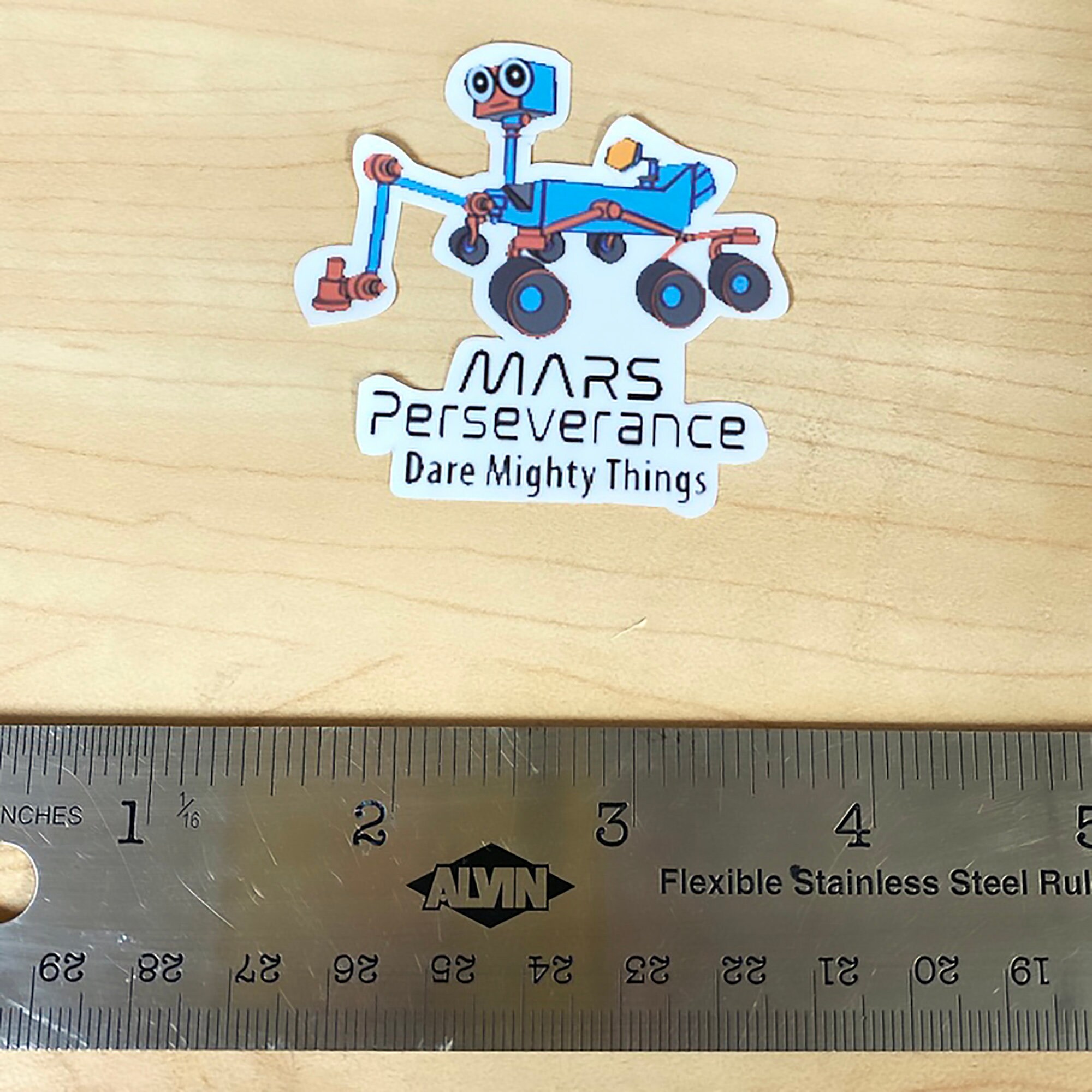 Mars Rover Perseverance 2020 Sticker Dare Mighty Things NASA - Etsy