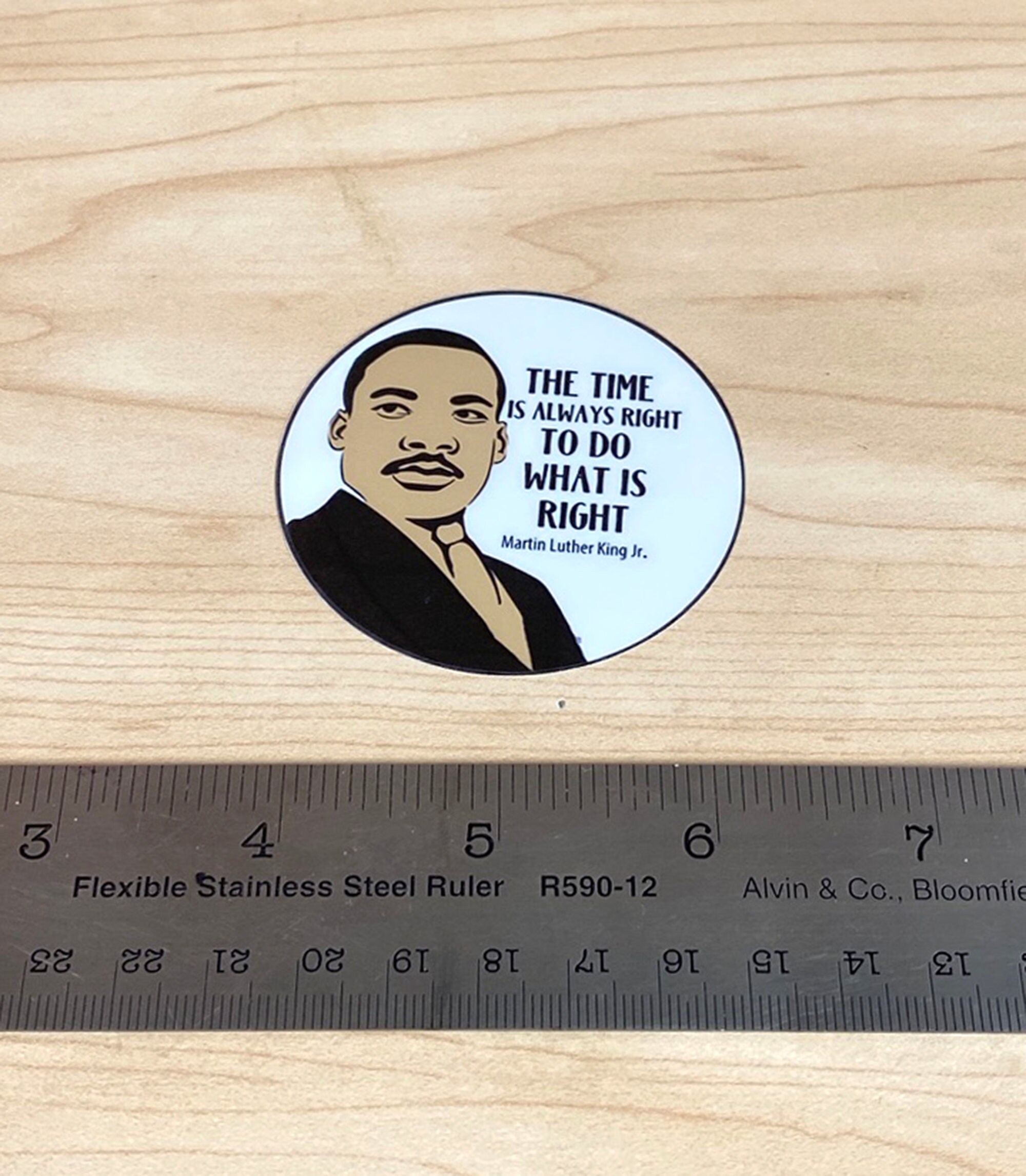 MLK Quote Sticker: Martin Luther King Sticker, Black History Decal for ...