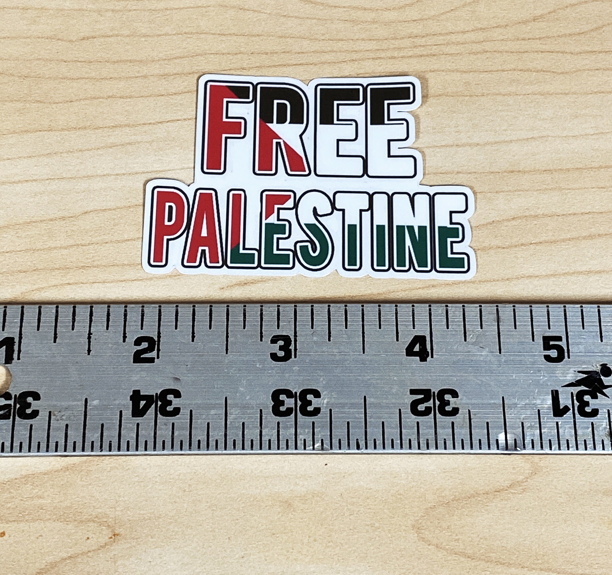 Free Palestine Sticker Palestinian Flag Sticker S193 - Etsy