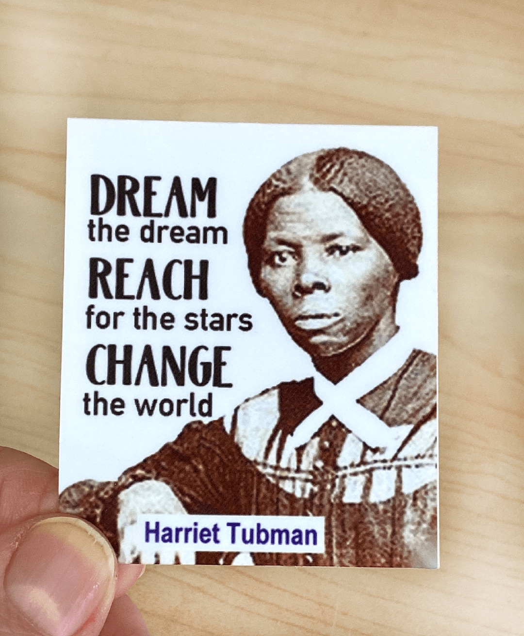 Harriet Tubman Quote Sticker S8 - Etsy