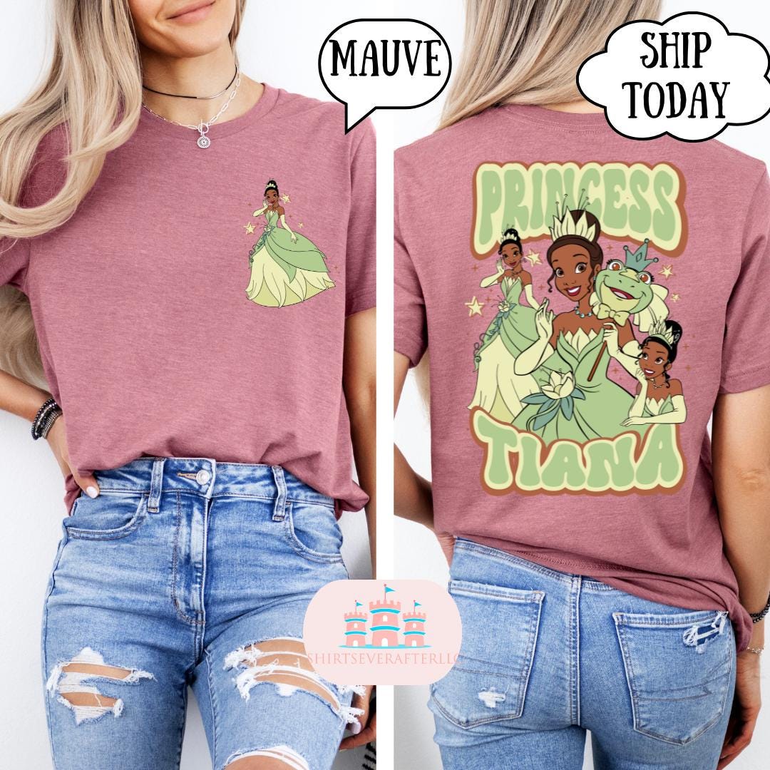 Tiana Shirt, Princess Shirt, Princess Birthday, Princess Tiana ...