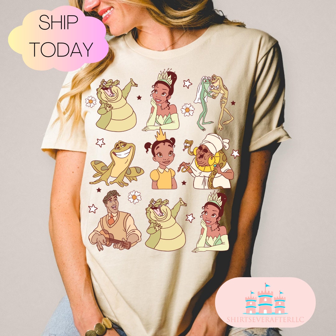 Tiana Shirt, Princess Shirt, Princess Outfit, Princess Birthday ...