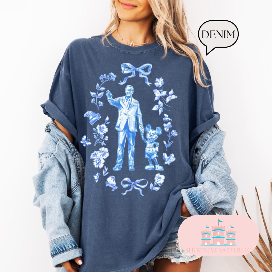 Comfort Color® Disney Castle Shirt, Princess Castle Sketch, Magical ...