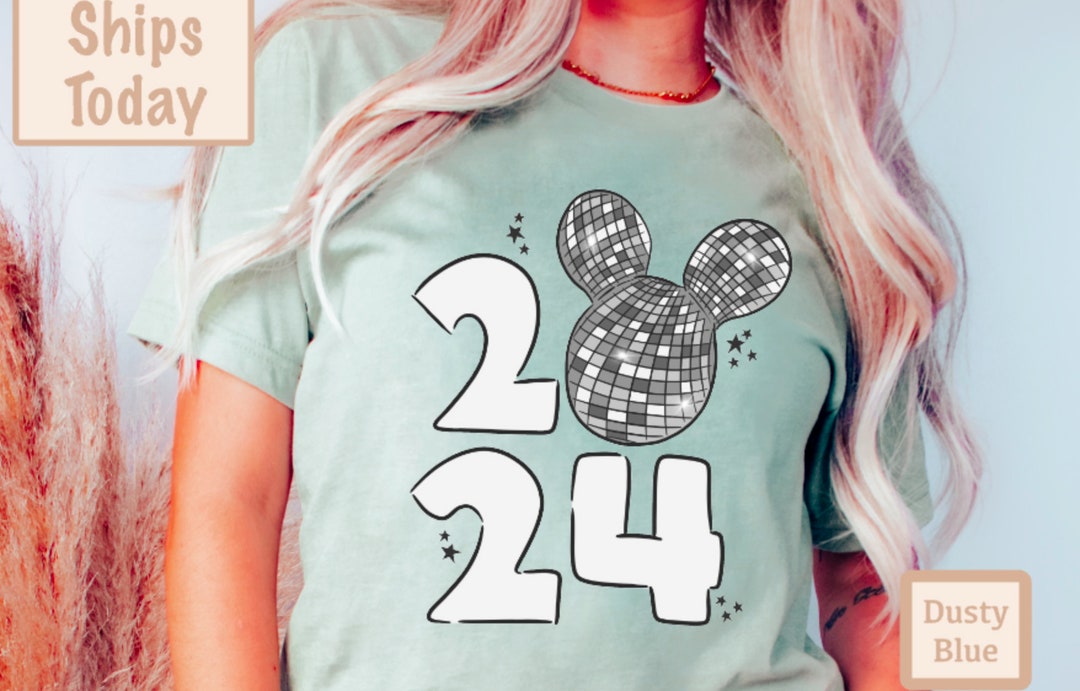 New Years Disney Shirt, Happy New Years 2024, Retro Disney Family New ...