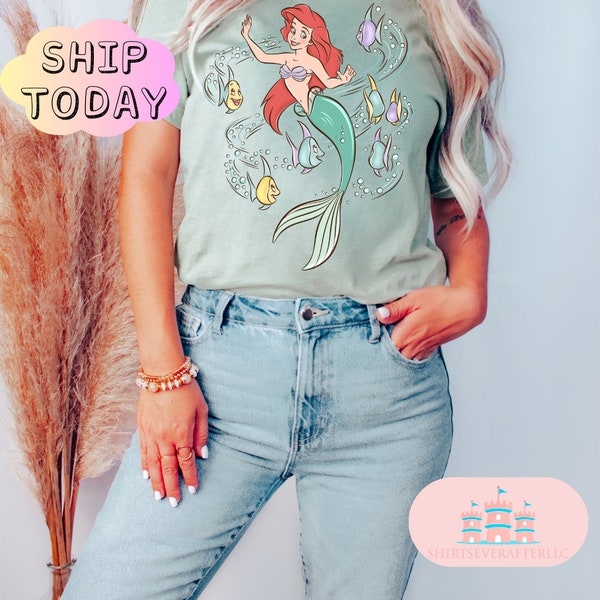 Little Mermaid Shirt - Etsy