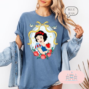 Comfort Color® Princess Snow White Shirt, Vintage Snow White Shirt ...