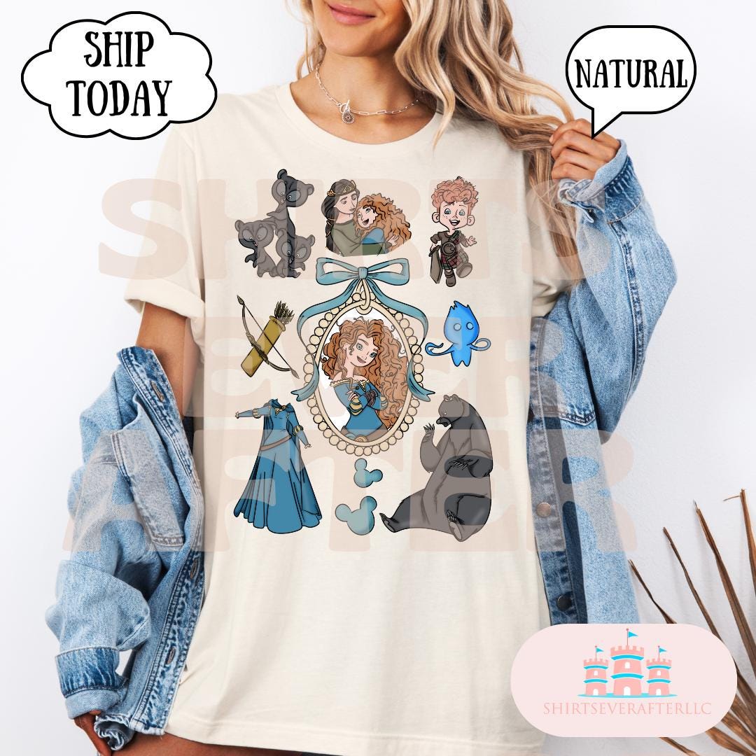 Disney Merida Princess Shirt, Brave Merida Princess Shirt, Disney ...