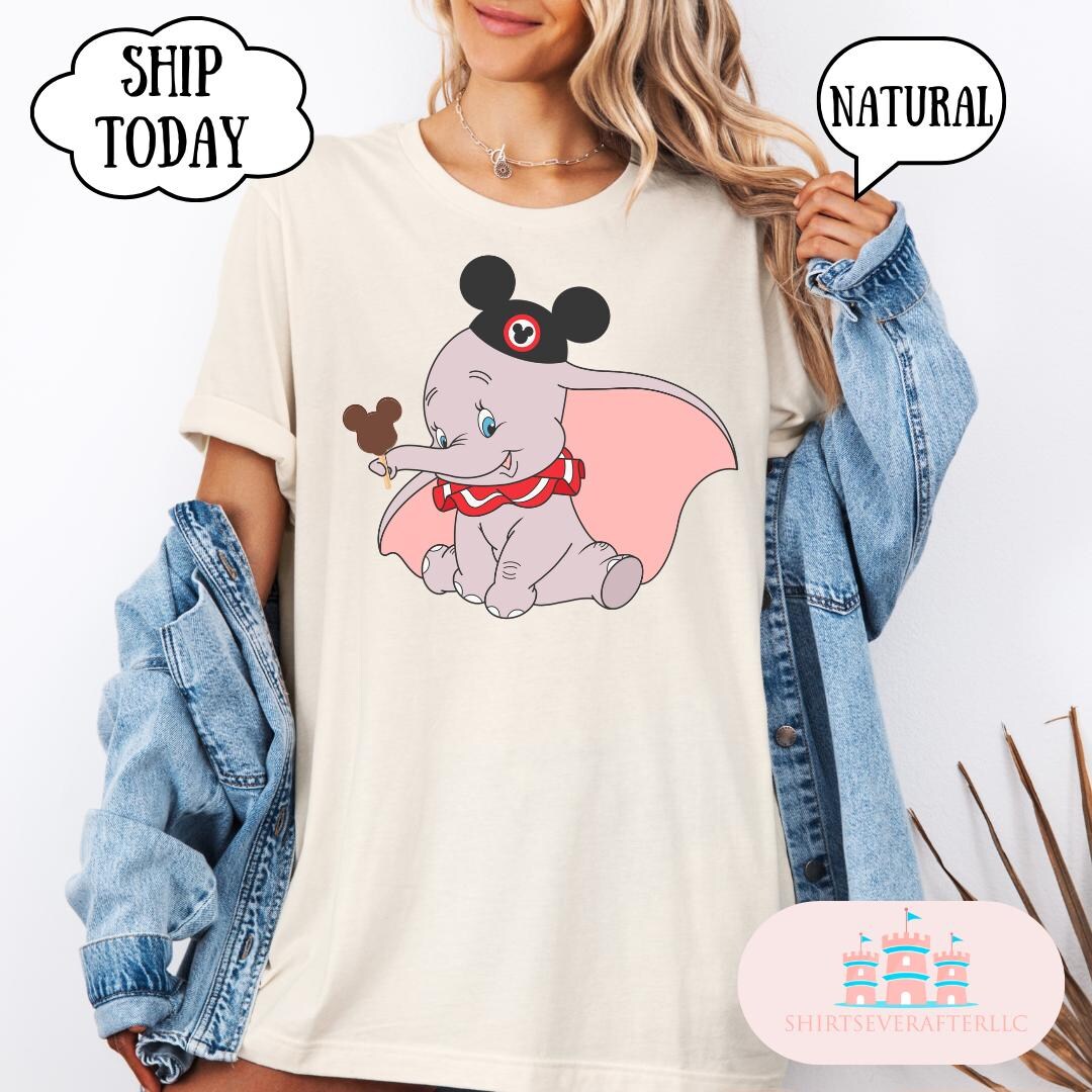 Dumbo Disney Shirt, Vacay Mode Shirt, Elephant Dumbo Shirts, Disney Shirt, Happy Cute Shirt ...