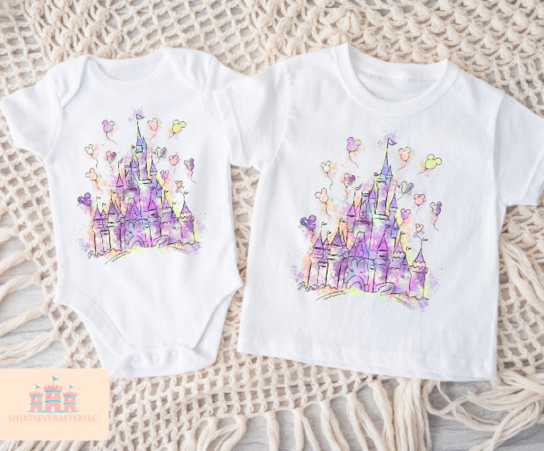 Walt Disney Castle Shirt, Family Matching Castle Shirts, Magic Kingdom ...