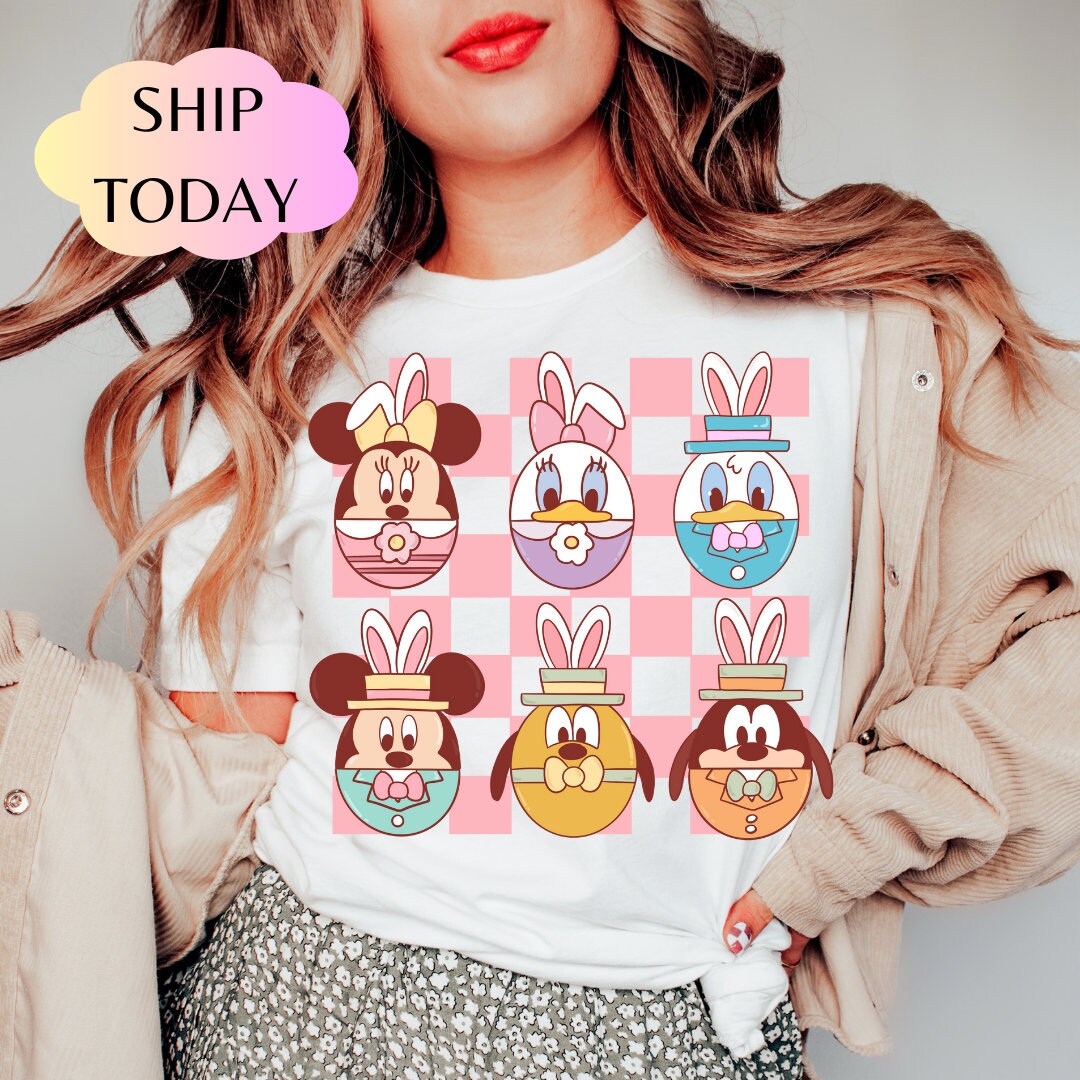 Disney Easter Shirts, Mickey and Friends Easter Shirt, Disney Easter ...