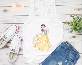 Snow White Tank Top | Etsy