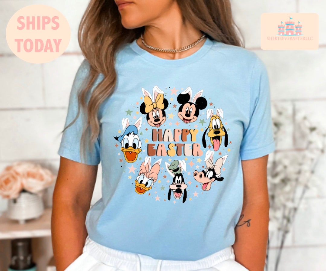 Disney Easter Shirts, Mickey and Friends Easter Shirt, Disney Easter ...