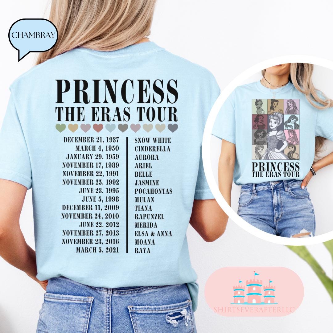 Comfort Color®princess T Shirt, Magical Shirt, Cinderella Shirt, Park ...