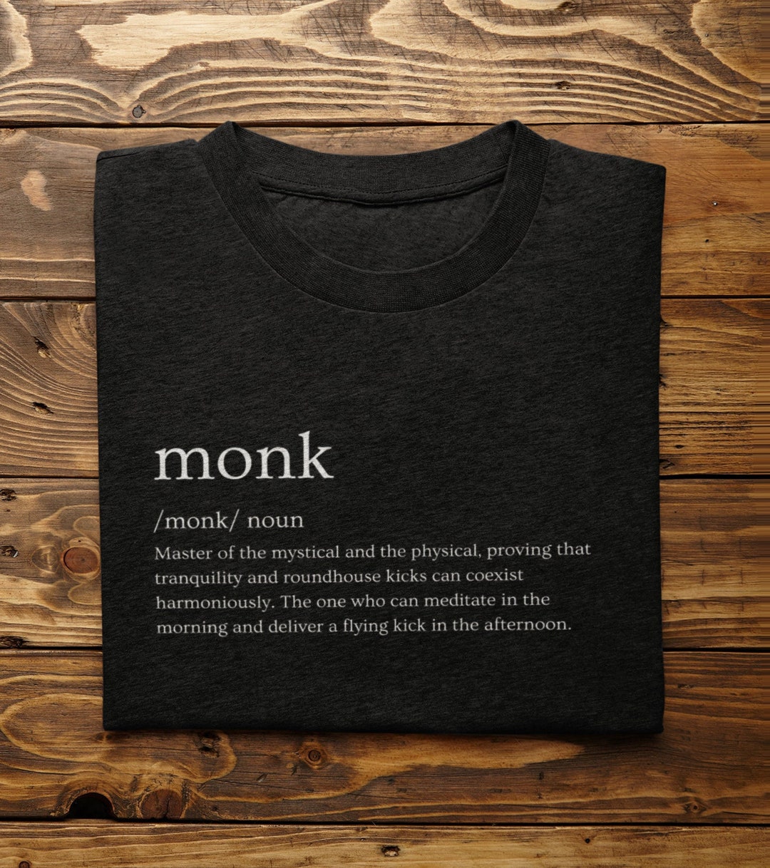 Definition of A Monk D&D Graphic Unisex Tee - Etsy