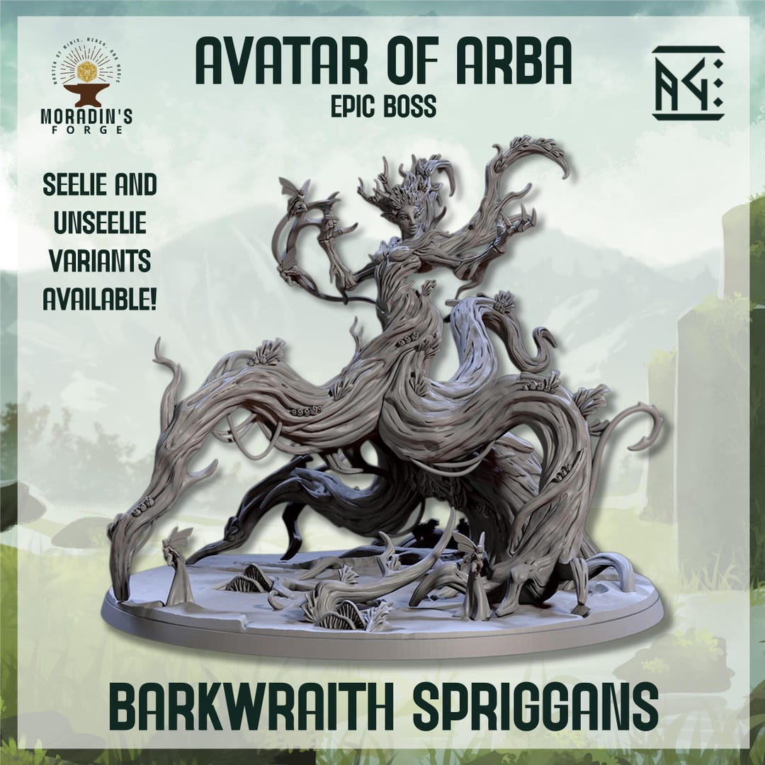 Avatar of Arba (ent, Forest Guardian, Epic Boss, Fae, Avatar) - 3D ...