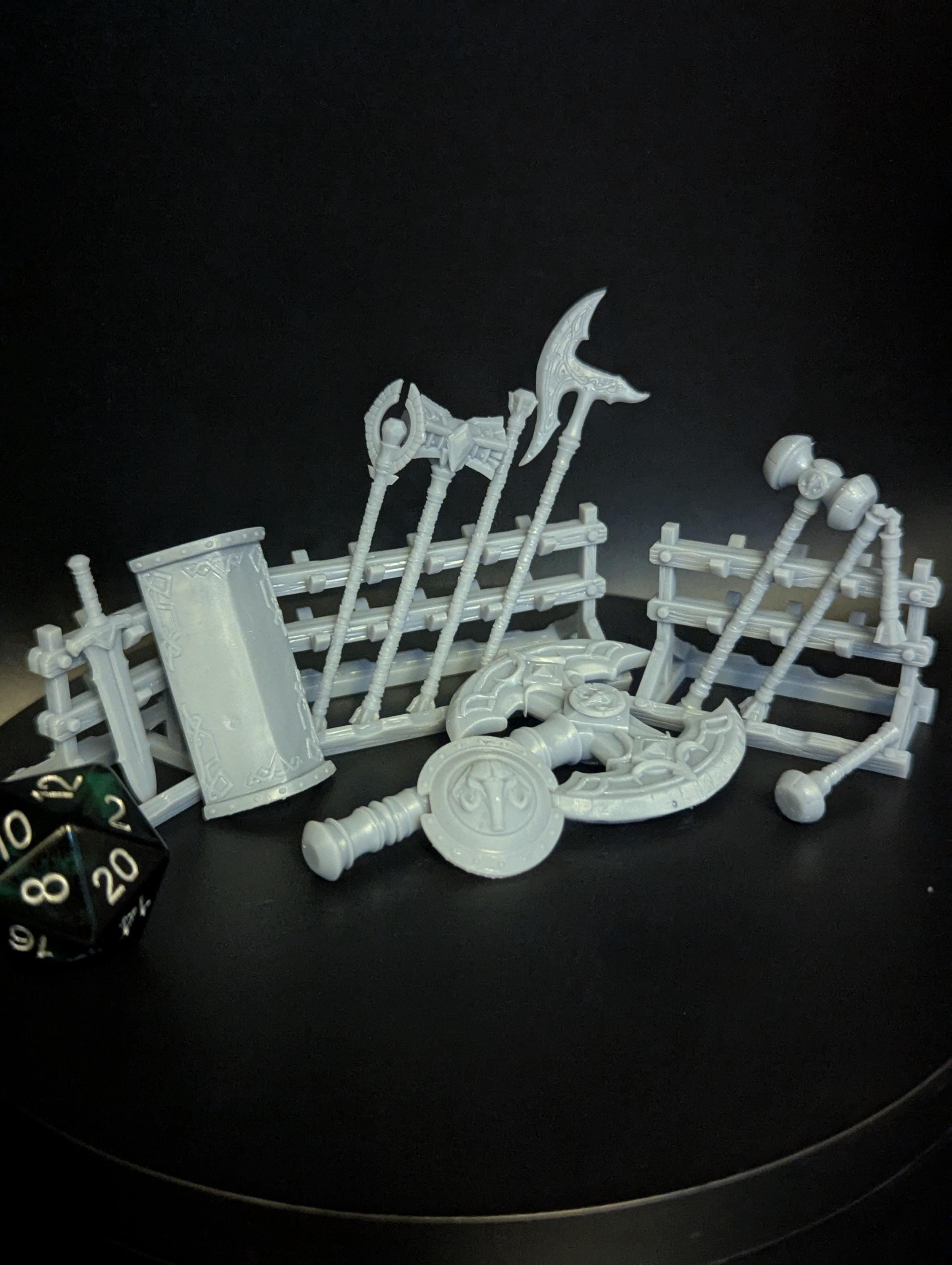 Elephorim Ivory Sentinels Weapon Kit (scatter, Prop, Building) - 3D ...