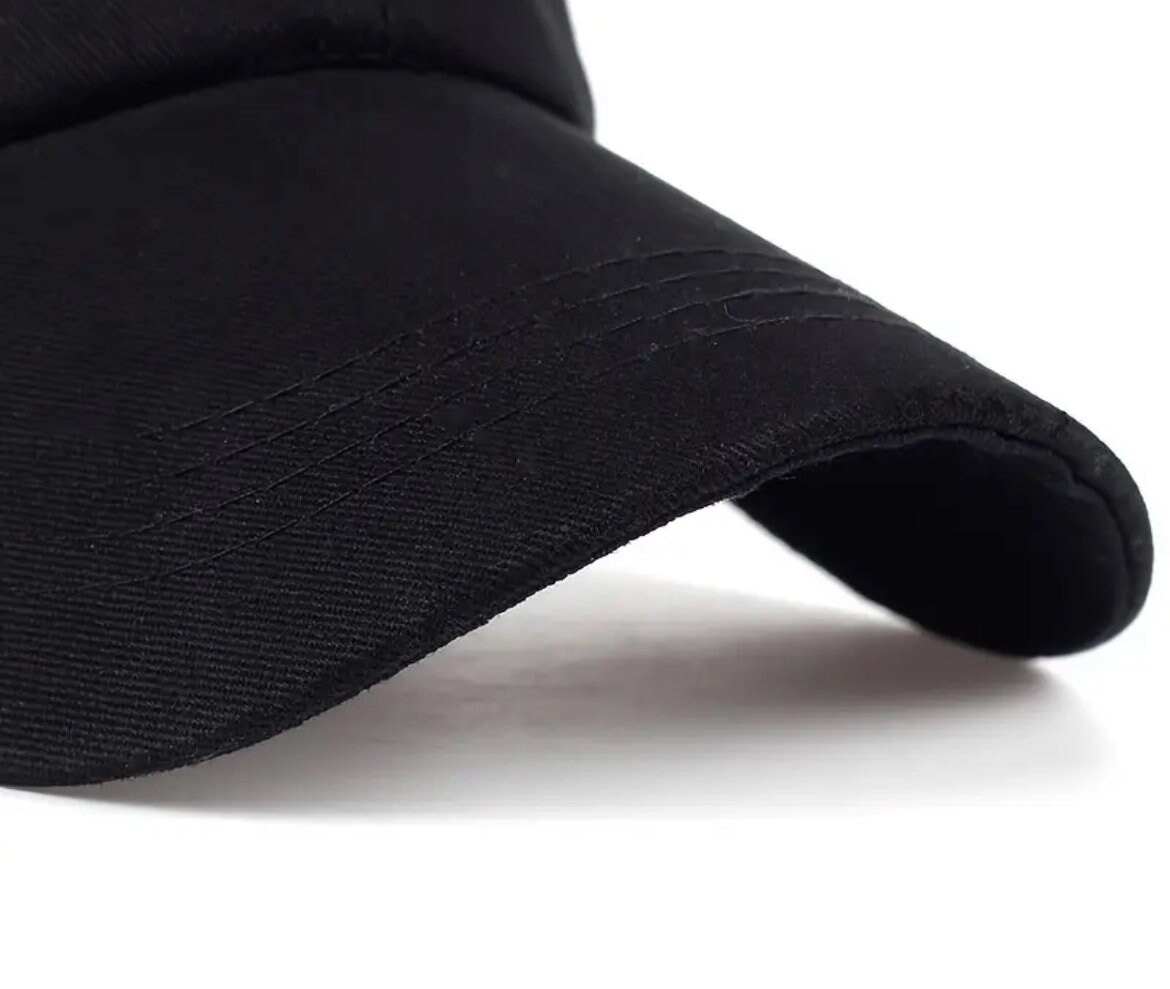 GOD'S PLAN Embroidery Baseball Cap Black Casual Unisex Dad Hat ...