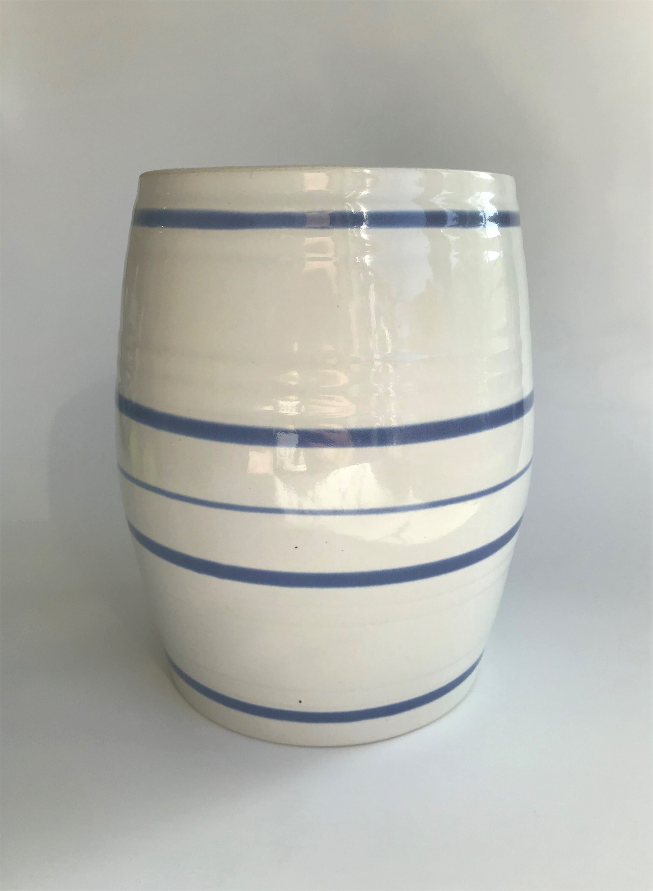 Big vintage ceramic barrel Soviet ceramic barrel old | Etsy