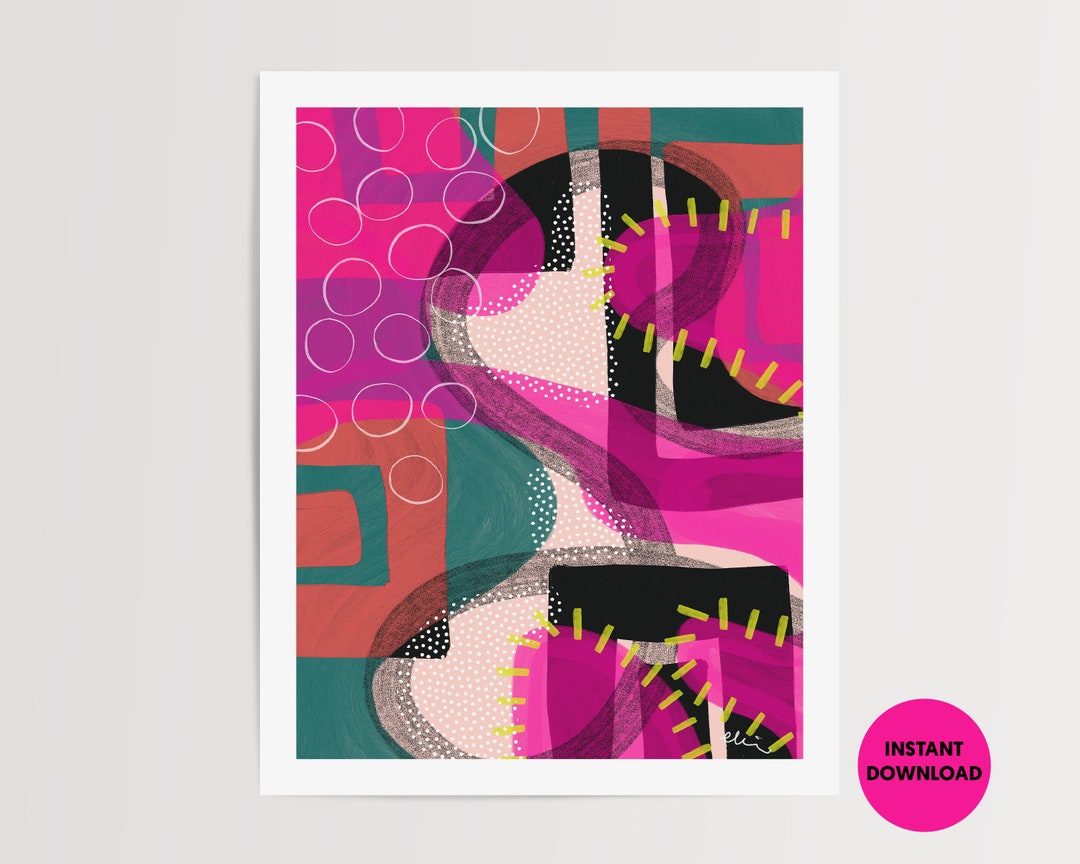 Sassy Art Printable | Printable | Digital Download | Abstract Art ...