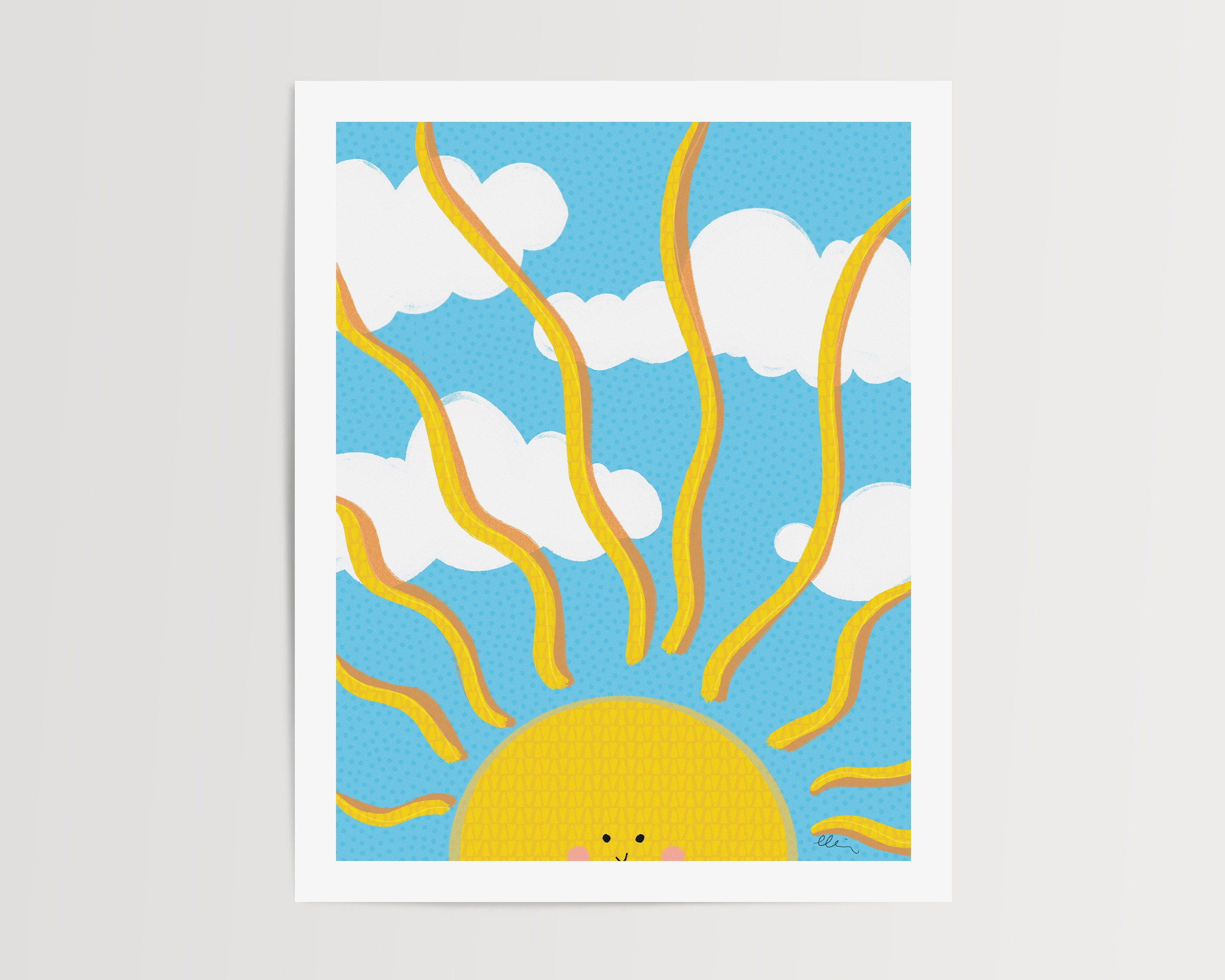 Jordan's Sunshine Art Printable Printable Digital - Etsy