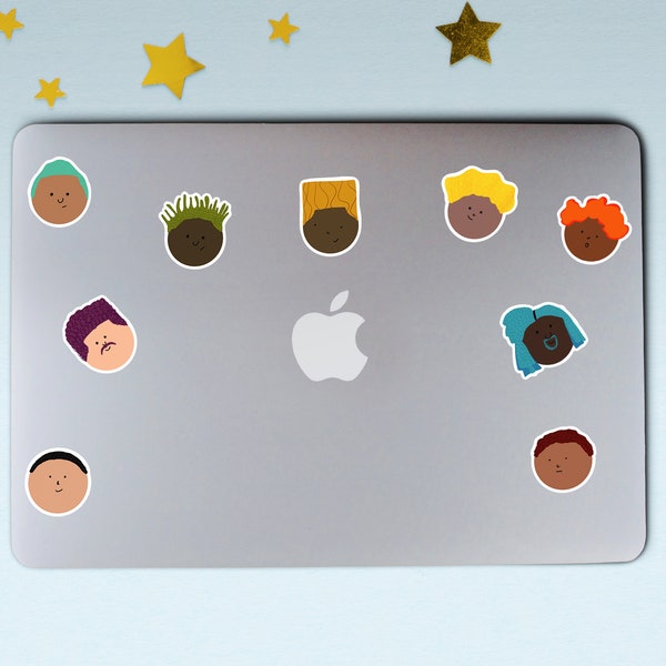 Black Boy Joy Stickers - Etsy