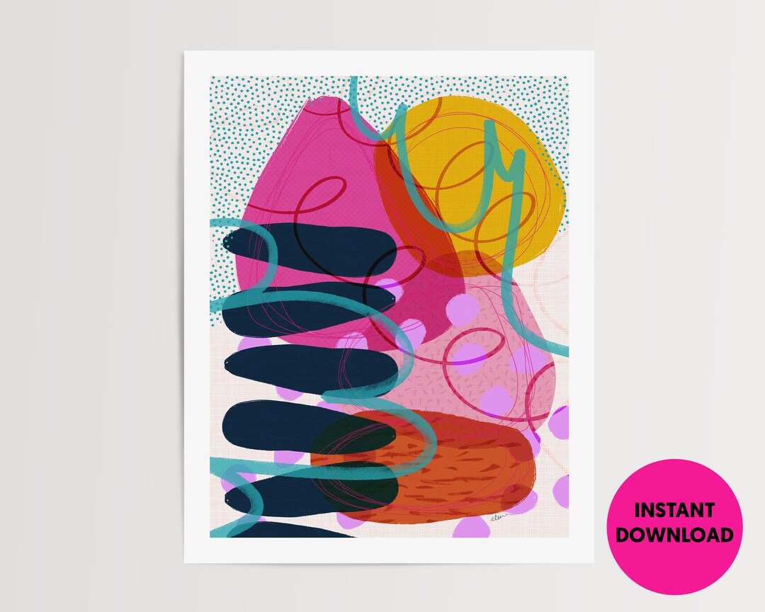 Gumdrops Art Printable | Printable | Digital Download | Candy-inspired ...