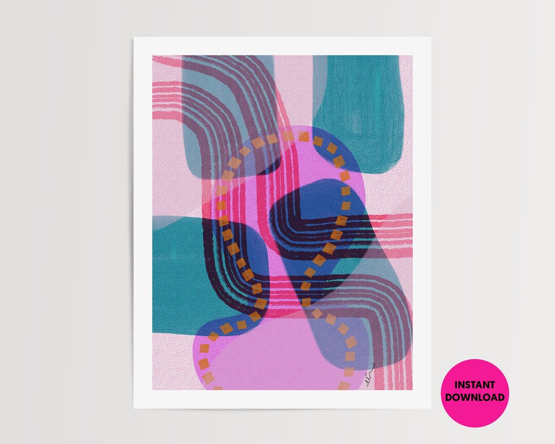 Hidden Boy Art Printable | Printable | Digital Download | Pink Art ...