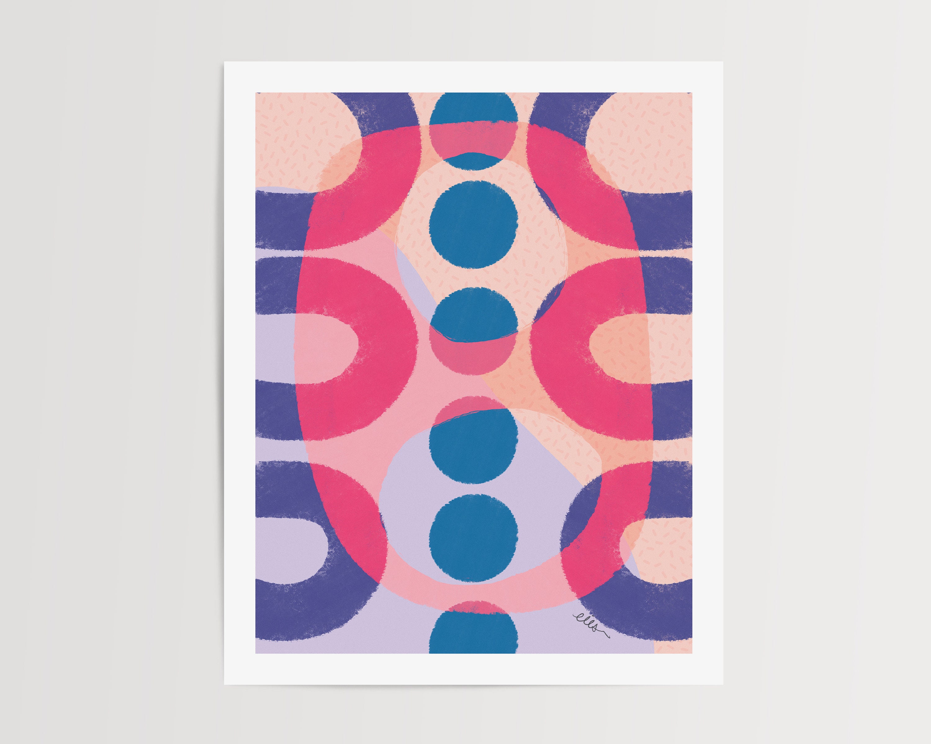 Interspace Art Printable Printable Digital Download Boho Chic Art ...