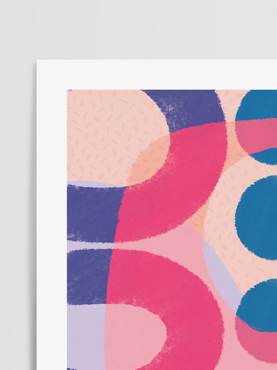 Interspace Art Printable Printable Digital Download Boho Chic Art ...