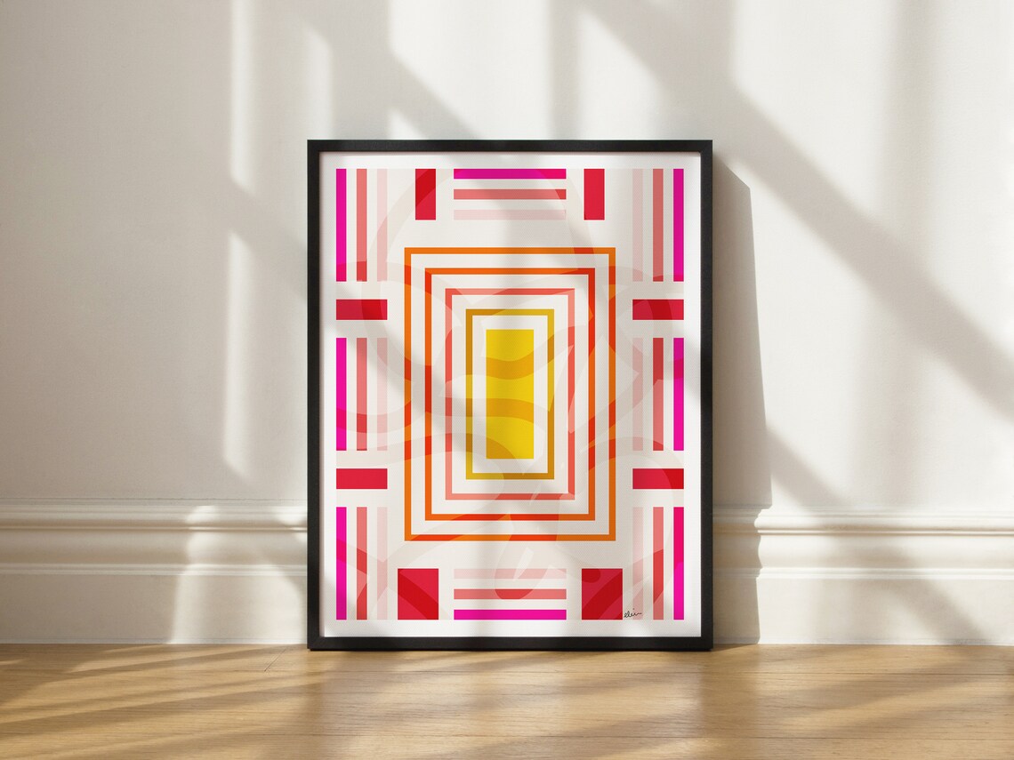 Pathway to the Sun Art Print by Elisa Bell UNFRAMED Giclée - Etsy