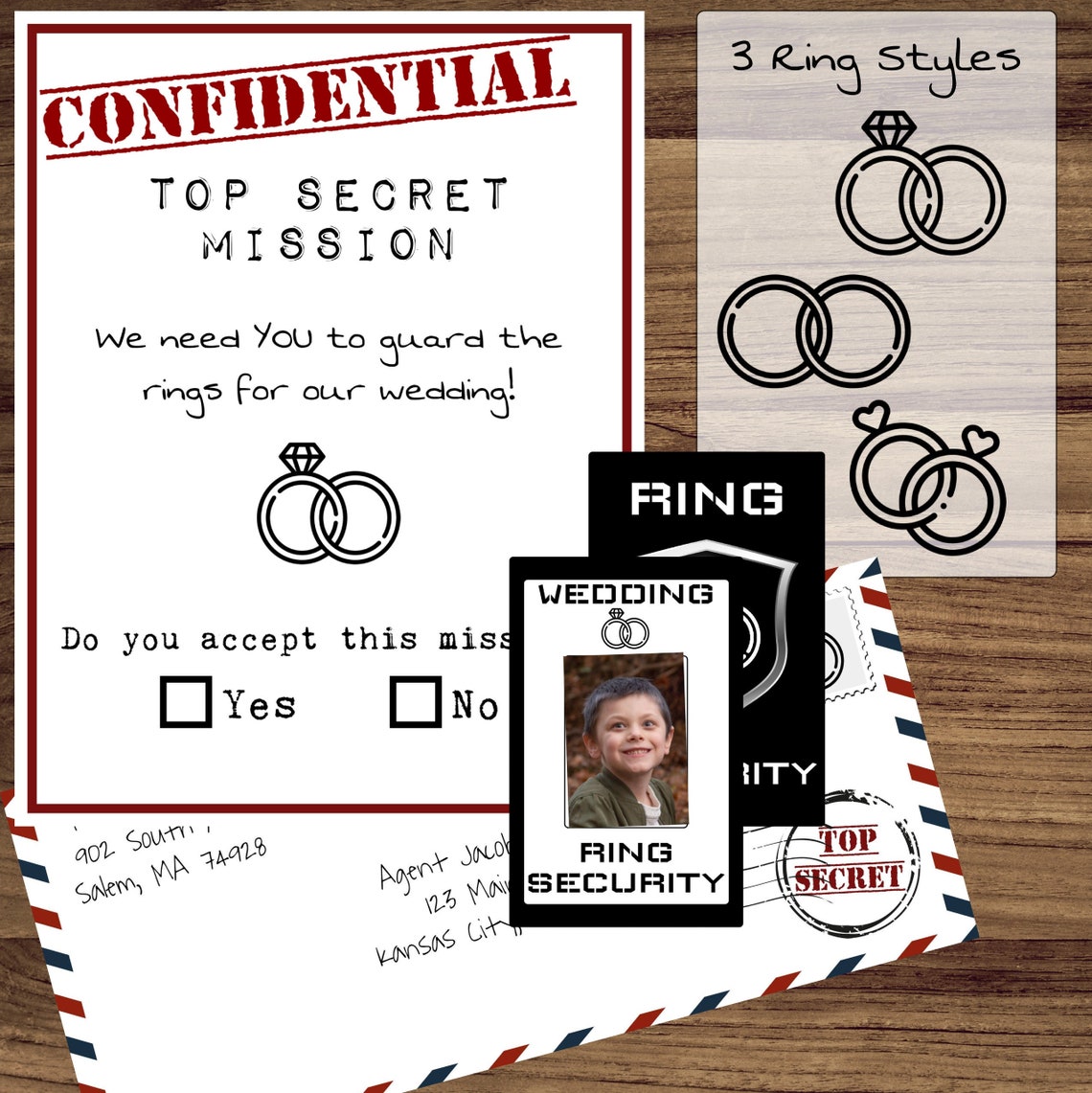 Ringbearer Proposal, Ring Security Digital Download, LGBTQ Friendly ...