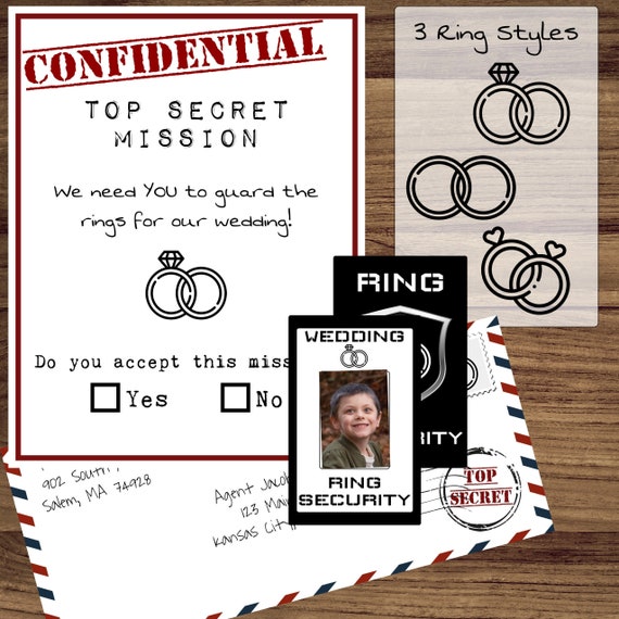Ringbearer Proposal Ring Security Digital Download LGBTQ - Etsy
