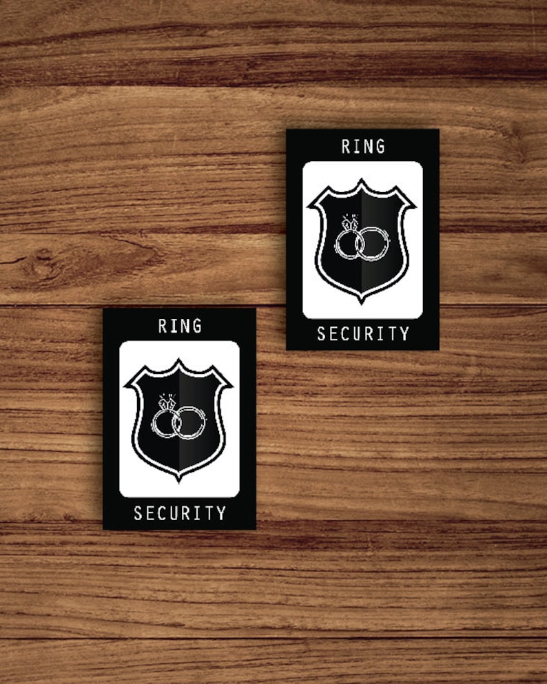 Ring Bearer Proposal, Ring Security, Digital Download, DIY Custom - Etsy