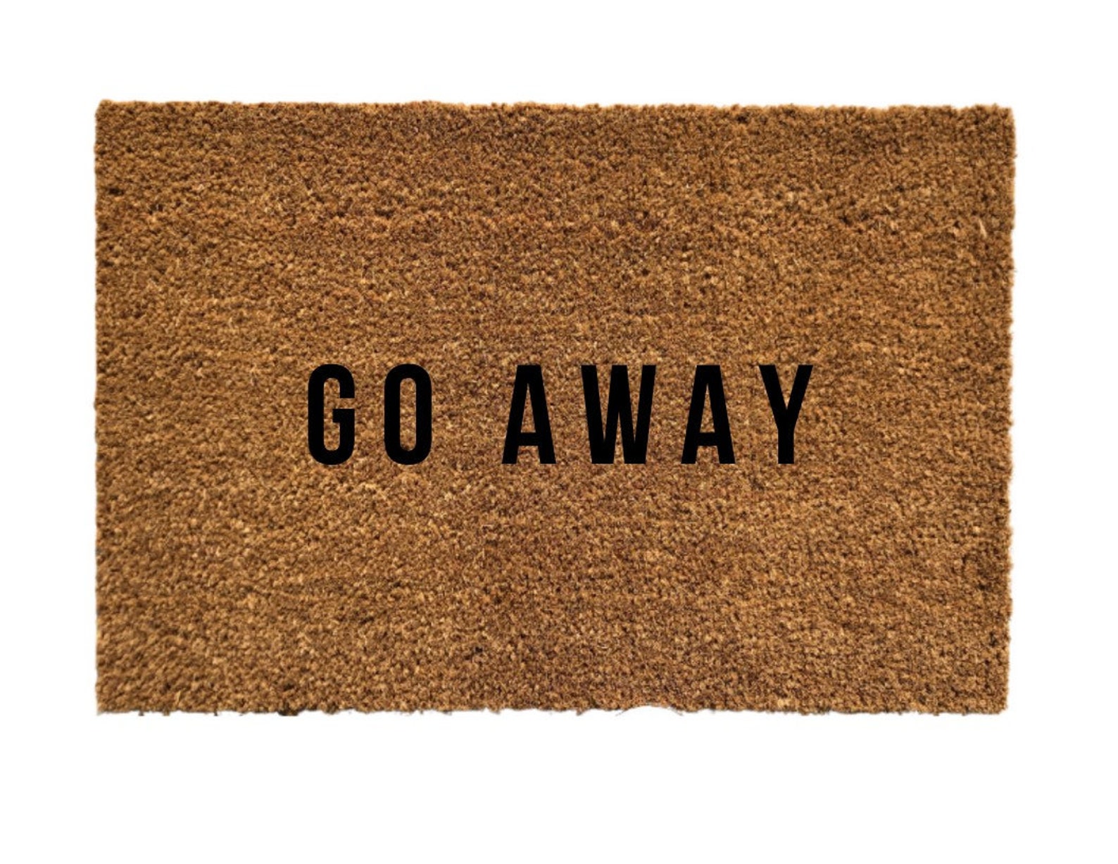 Go away Door mat Funny Welcome Mat Funny Doormat Go Away | Etsy Go away Door mat Funny Welcome Mat Funny Doormat Go Away | Etsy