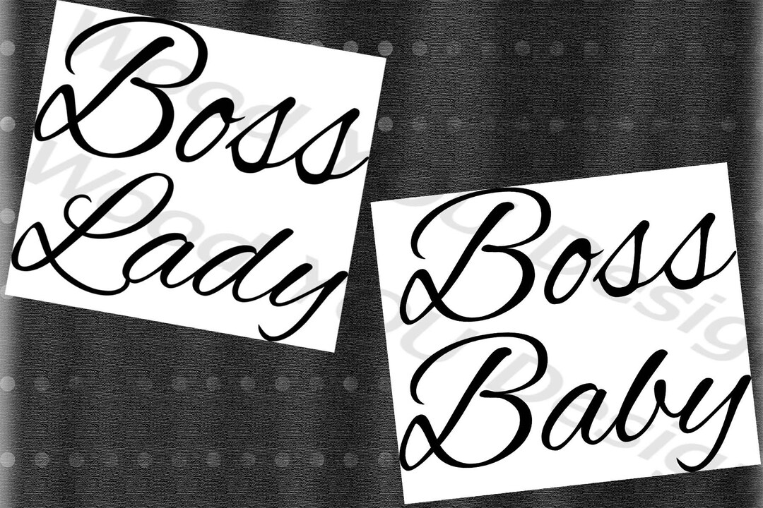 Boss Lady Boss Baby - SVG, PNG, JPG, Pdf - Etsy