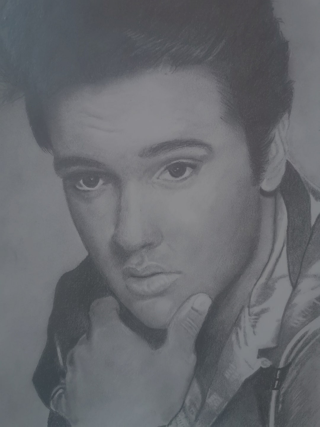 Elvis Presley Original Graphite Portrait - Etsy
