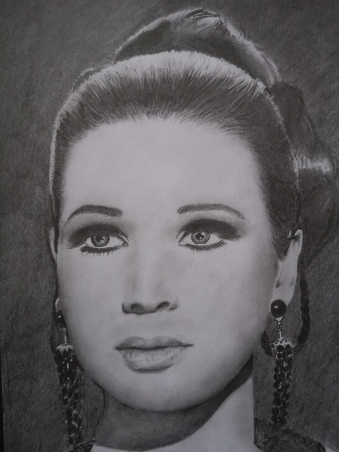 Zubaida Tharwat Original Photorealistic Graphite Portrait Only One ...