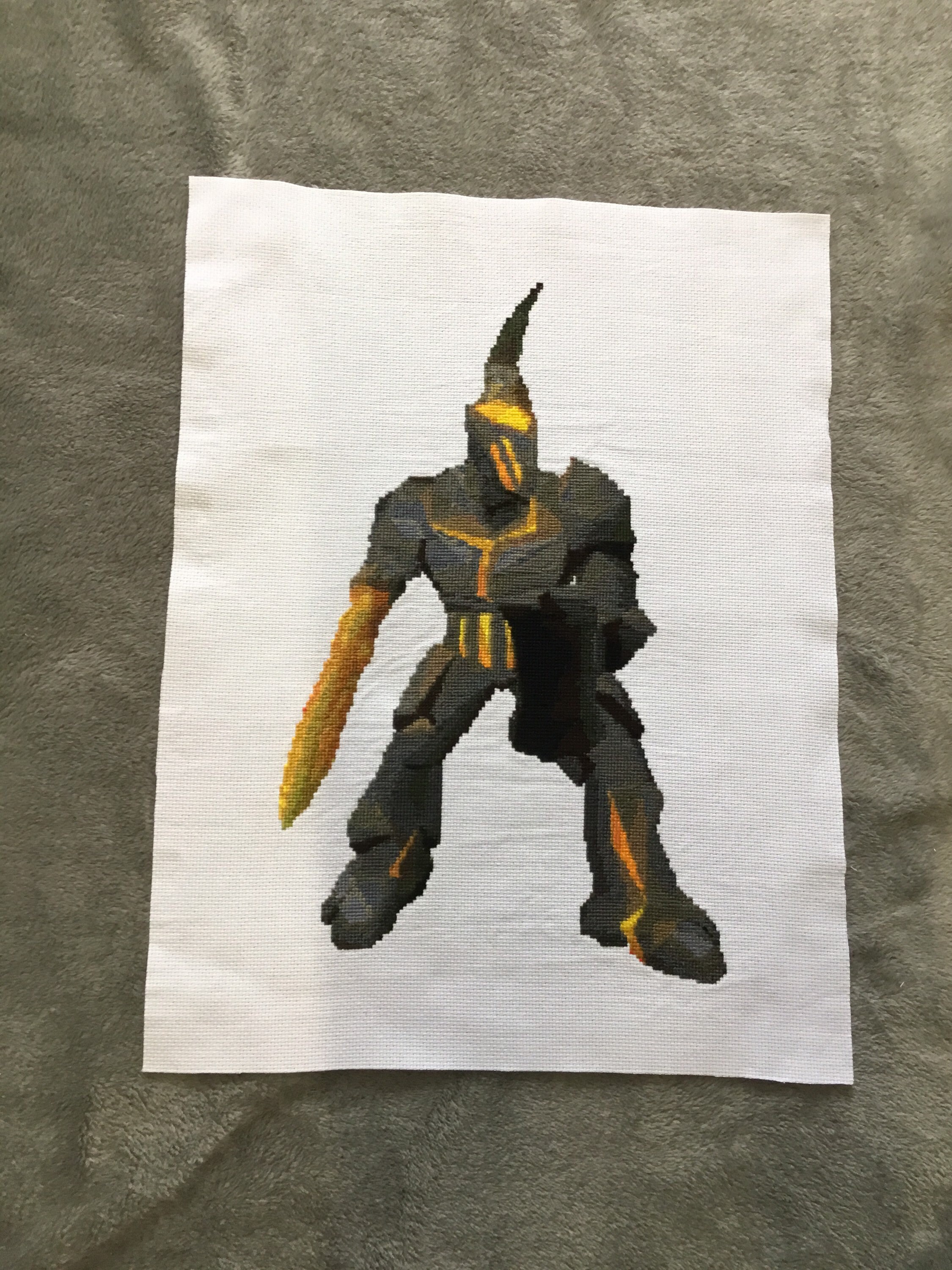 OSRS Tekton Cross Stitch PDF Download - Etsy