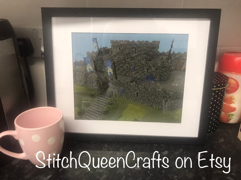 OSRS Lumbridge Castle Cross Stitch - Etsy