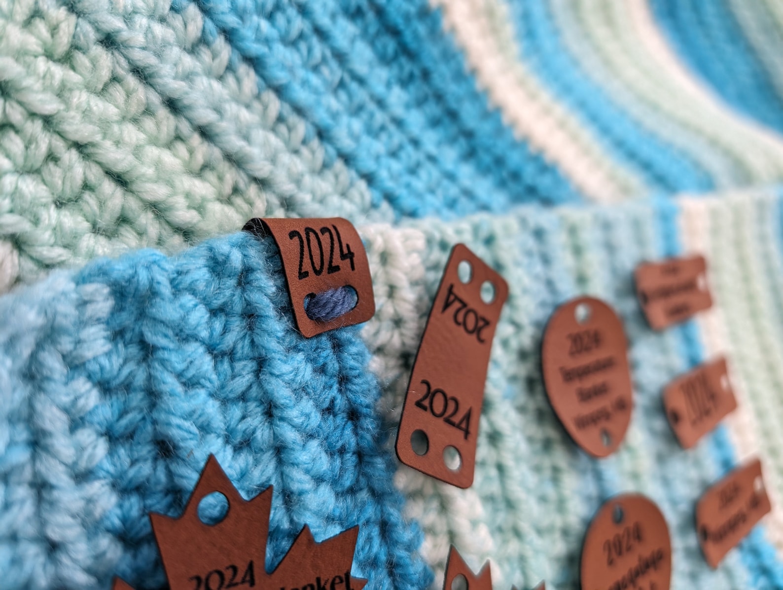 Canadian/celsius Wood Temperature Blanket Colour Key / Guide With ...