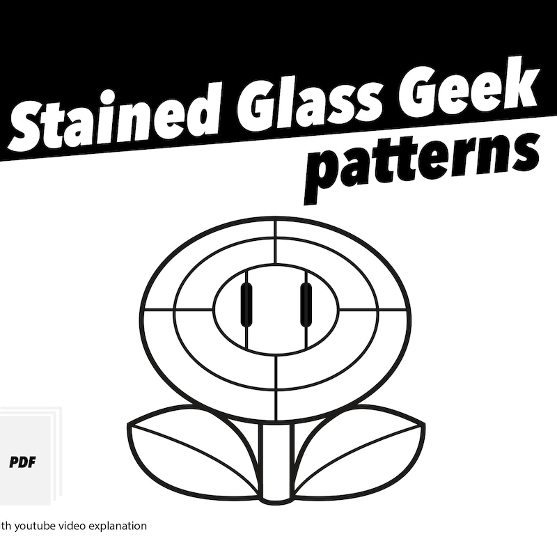Nerd Stained Glass - Etsy