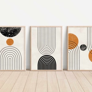 Mid Century Modern Shapes Svg, Retro Shapes Svg, Minimalist Svg Designs ...