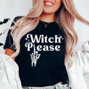 Retro Halloween Witch Clipart, Mystic Witch Clipart, Magical Witch ...