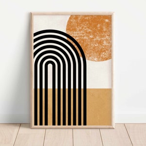 Mid Century Modern Shapes Svg, Retro Shapes Svg, Minimalist Svg Designs ...