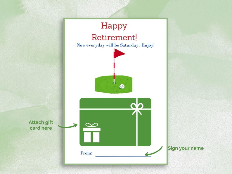 Happy Retirement Gift Card Holder - Etsy