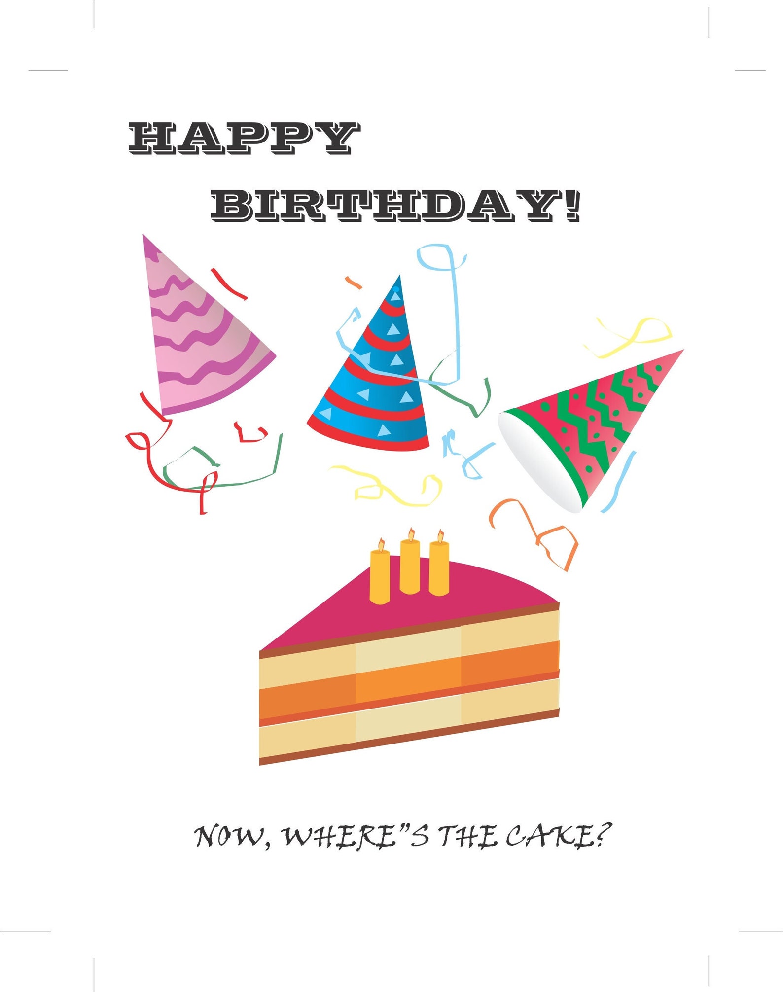 Printable Birthday Cards Adult and Baby First Birthday - Etsy