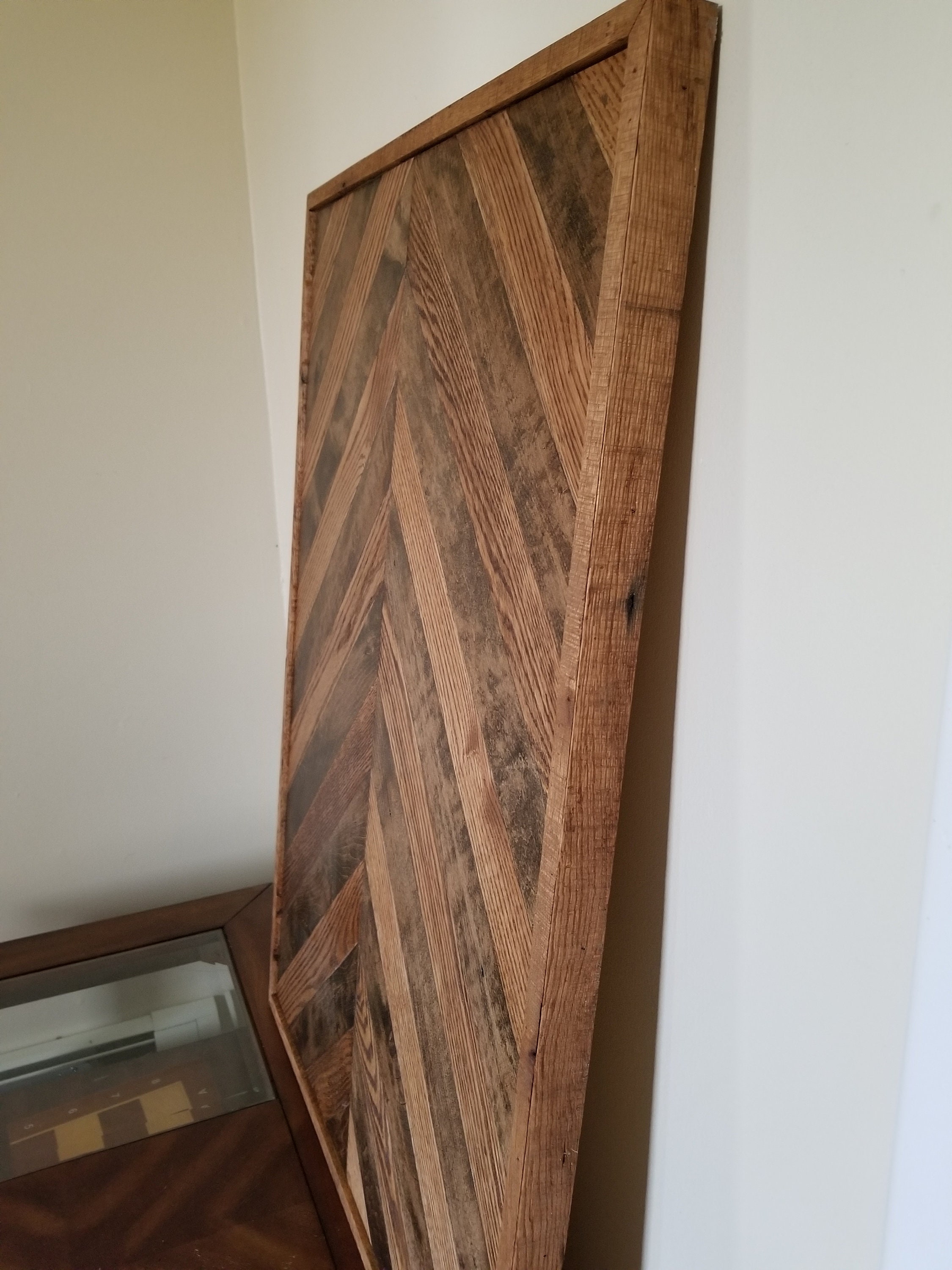 Chevron Wooden Wall Art - Etsy