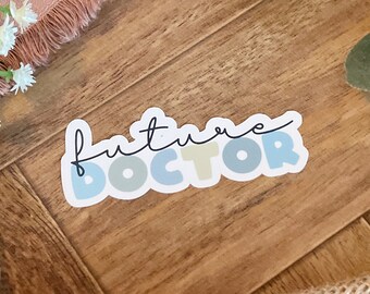 Future Doctor Sticker - Etsy