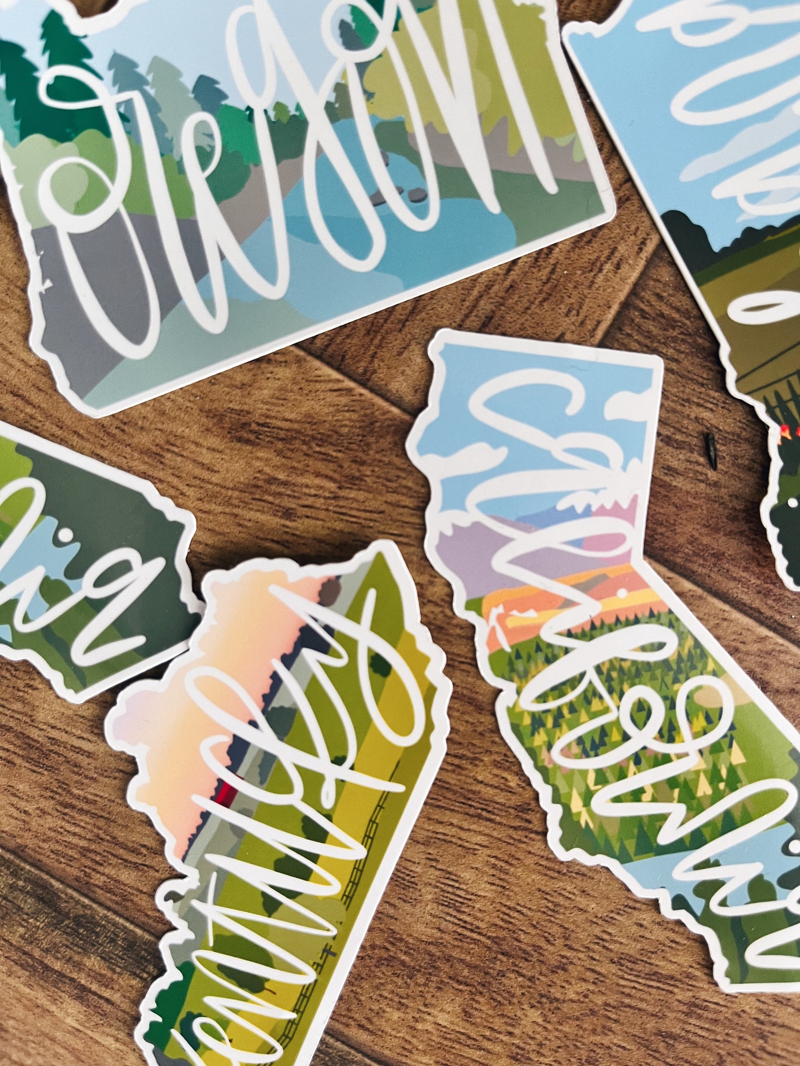 Kentucky Sticker KY Sticker Kentucky Landscape Gift for - Etsy